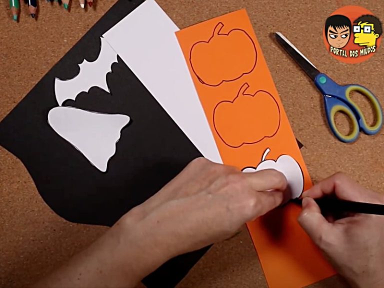 Halloween Mobile Craft - Portal dos Miúdos